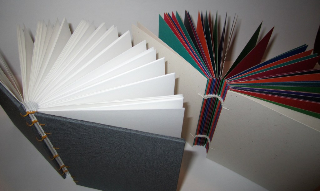 coptic stitch and greek binding 2 – becca making faces
